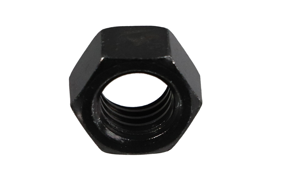 Cylinder Head Nut SW14, Black, Zinc