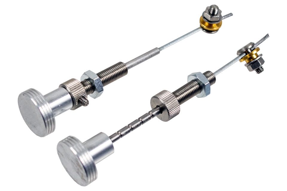Choke Pull Set -80, 32mm Silver with Detents