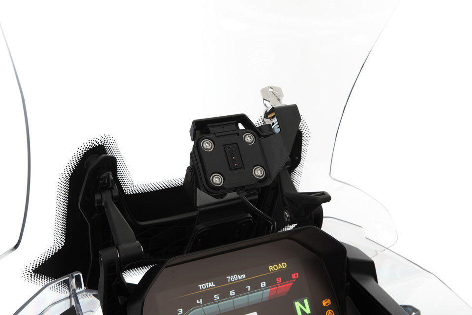 Wunderlich Lock System - Garmin Zumo XT