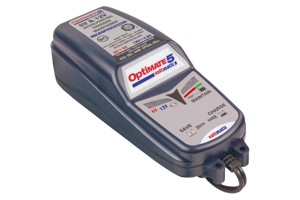 Optimate 5 - Battery Charger 6V & 12V