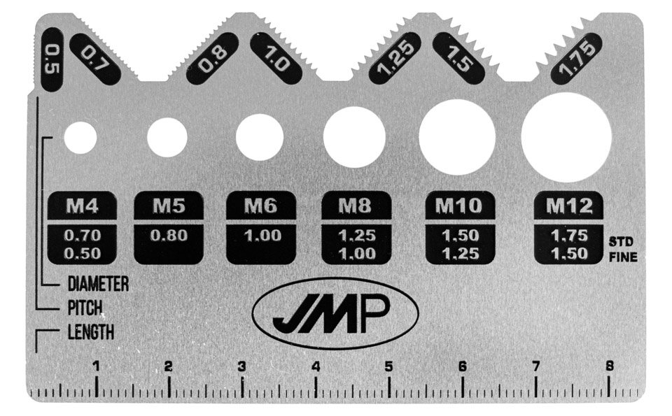 Metric Thread Identification Tool