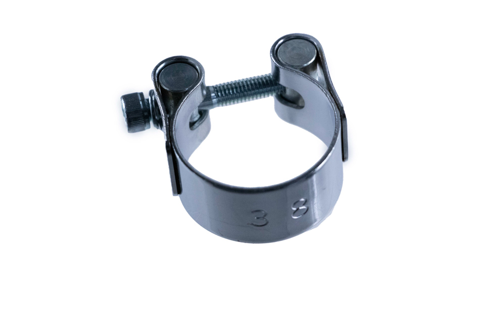 38mm Exhaust Clamp, Chrome