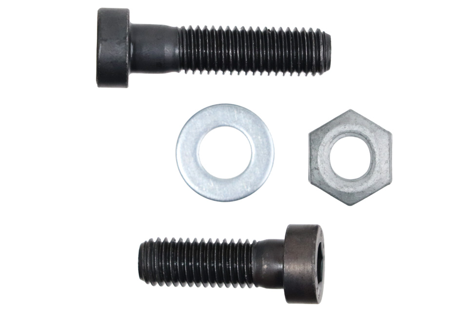 R65 R80 R100 Footpeg Bracket Bolt Kit 85-95, Black