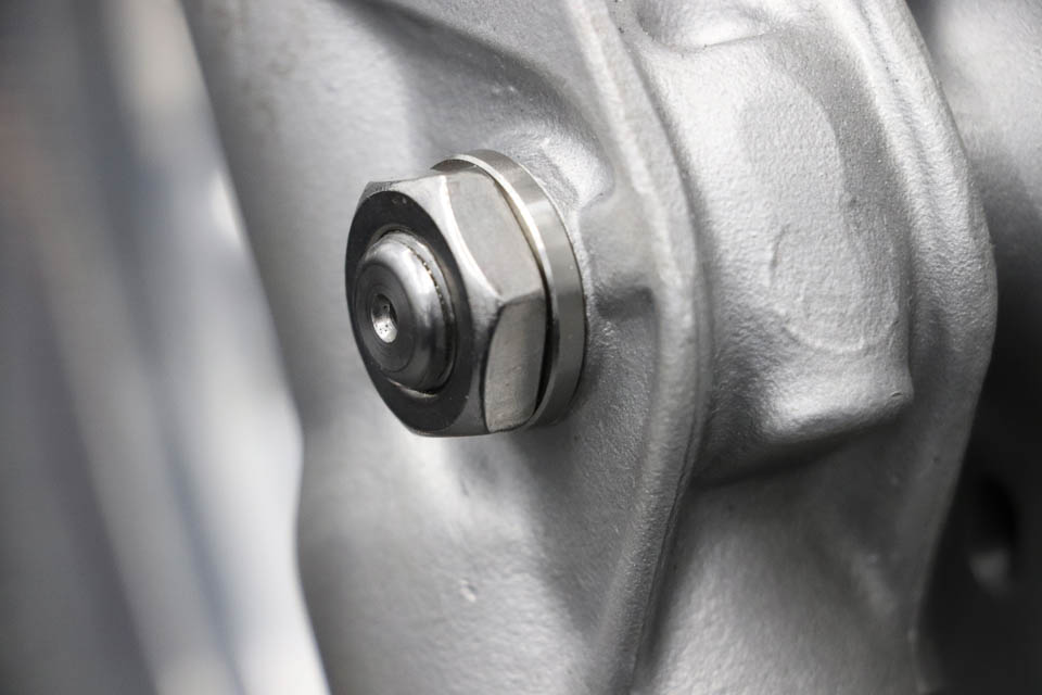 Axle Nut, Thin Version M14X1.5 Stainless