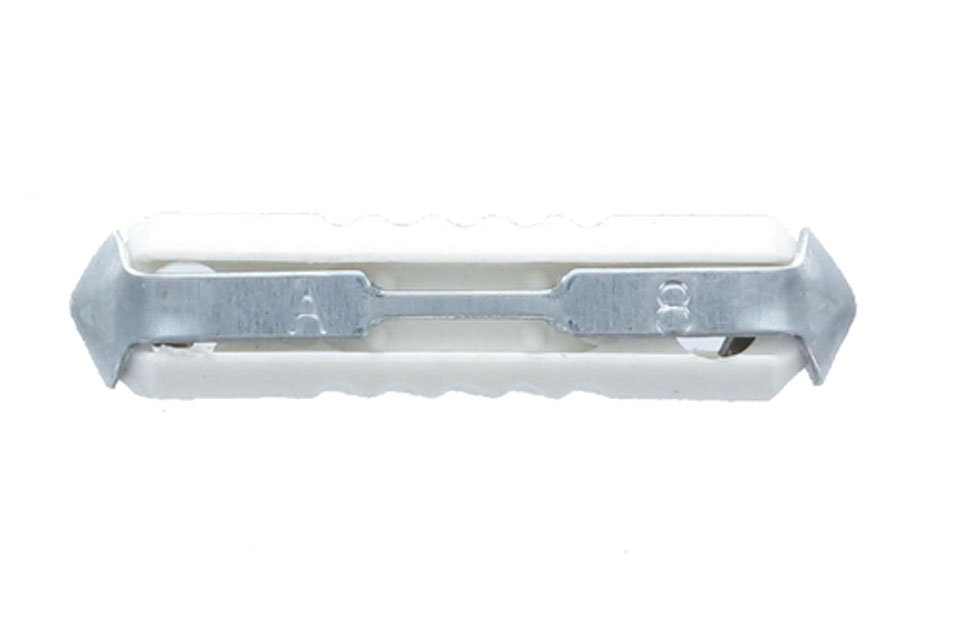 Ceramic Fuse 8A, White