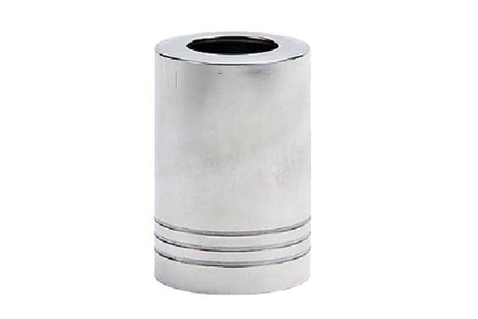 Rear Shock Cover, Polished Stainless