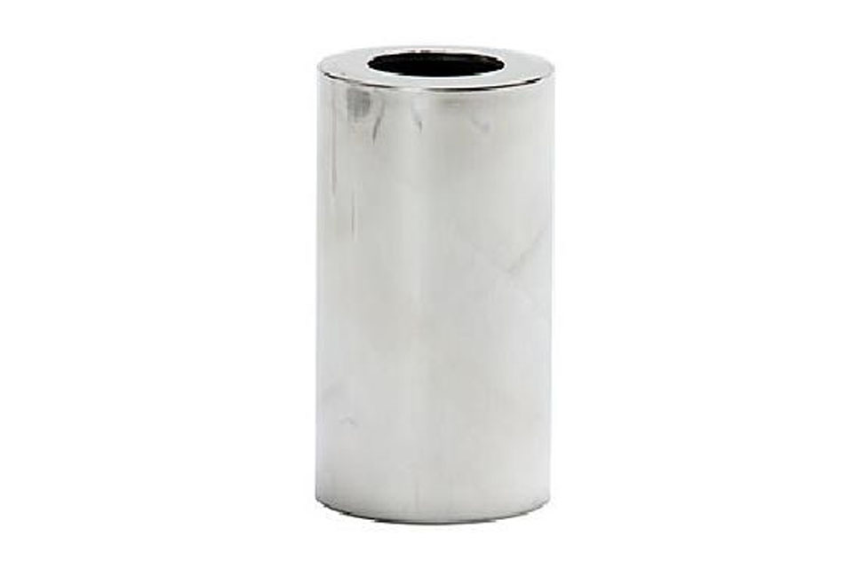 Rear Shock Cover, Polished Stainless