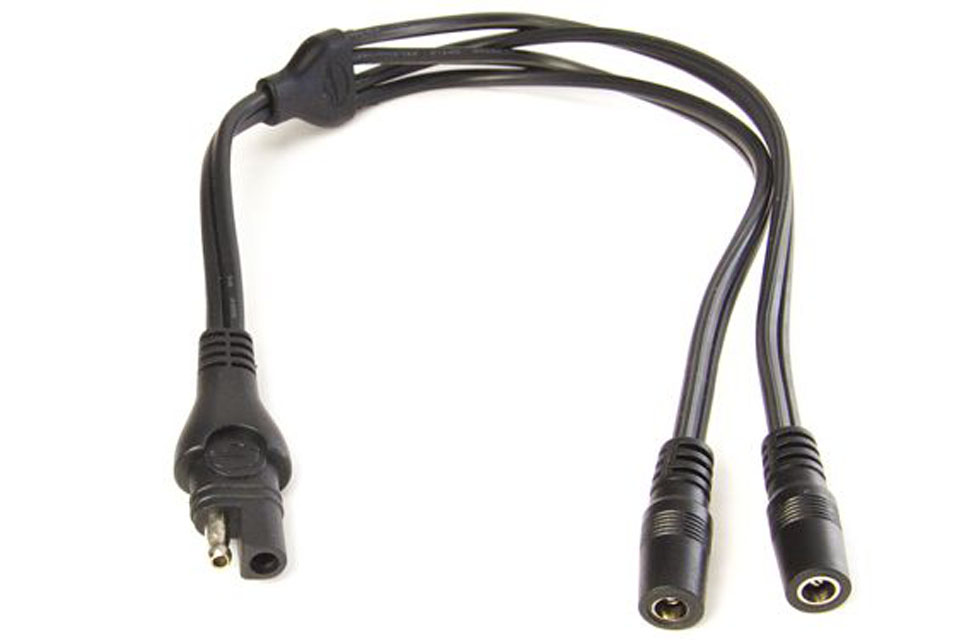 Optimate SAE/DC 2,5mm Y Splitter