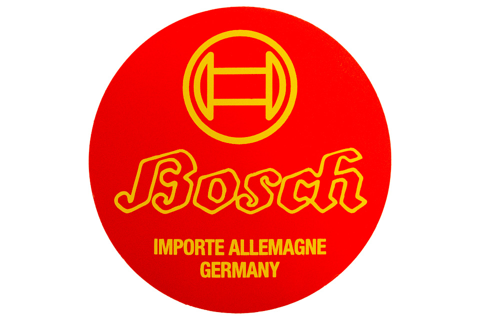 Sticker "Bosch" for Battery Case