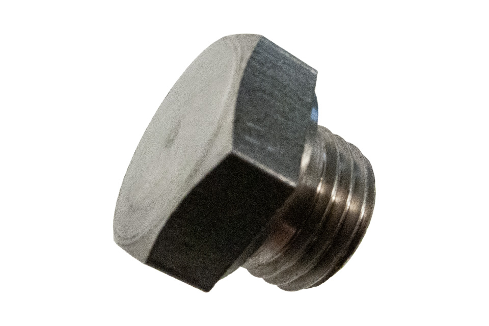 Swingarm Drain/Fill Plug stainless, Oversize