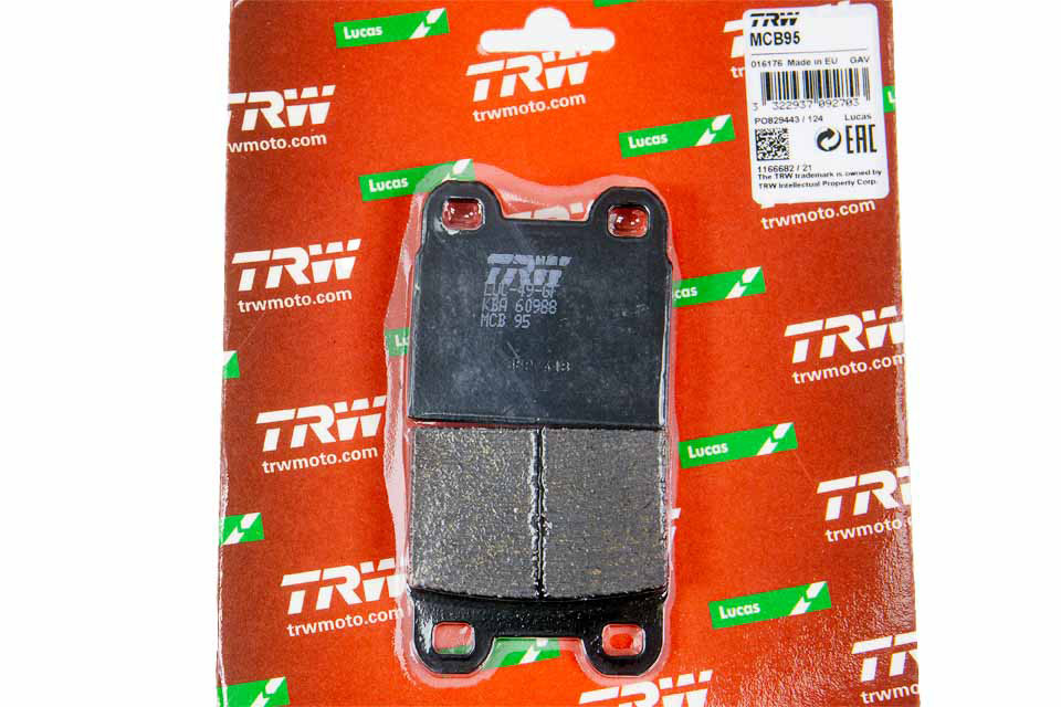 Lucas Brake Pad Set - Front, ATE Caliper